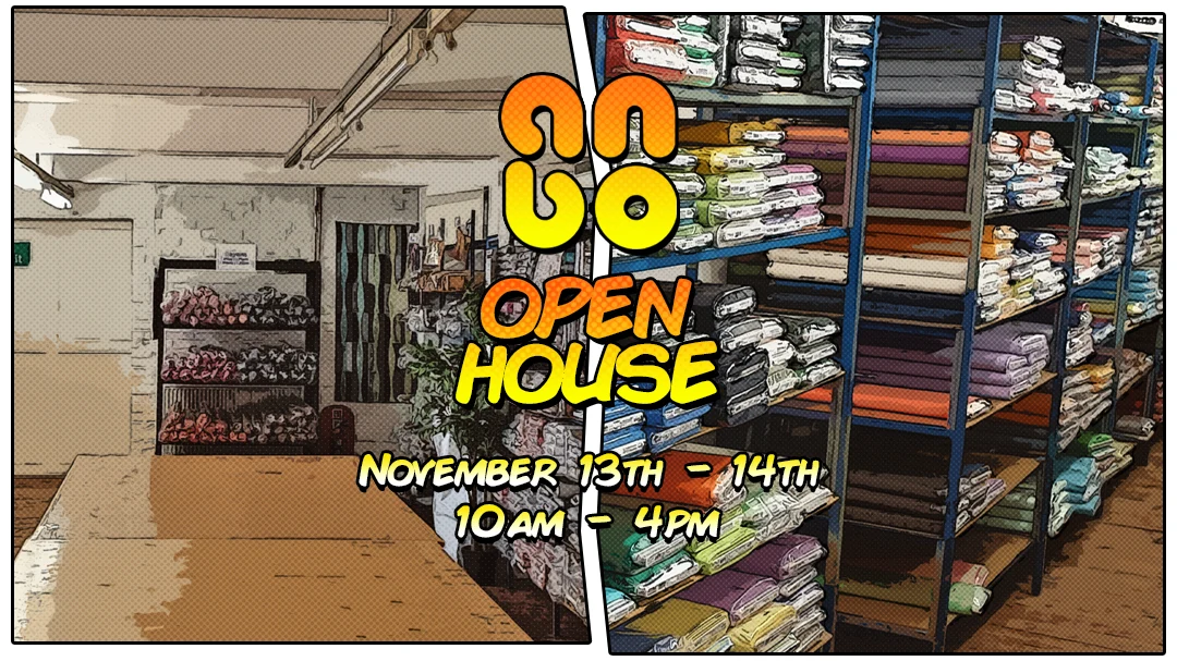 Anbo November Open House! | Anbo Textiles